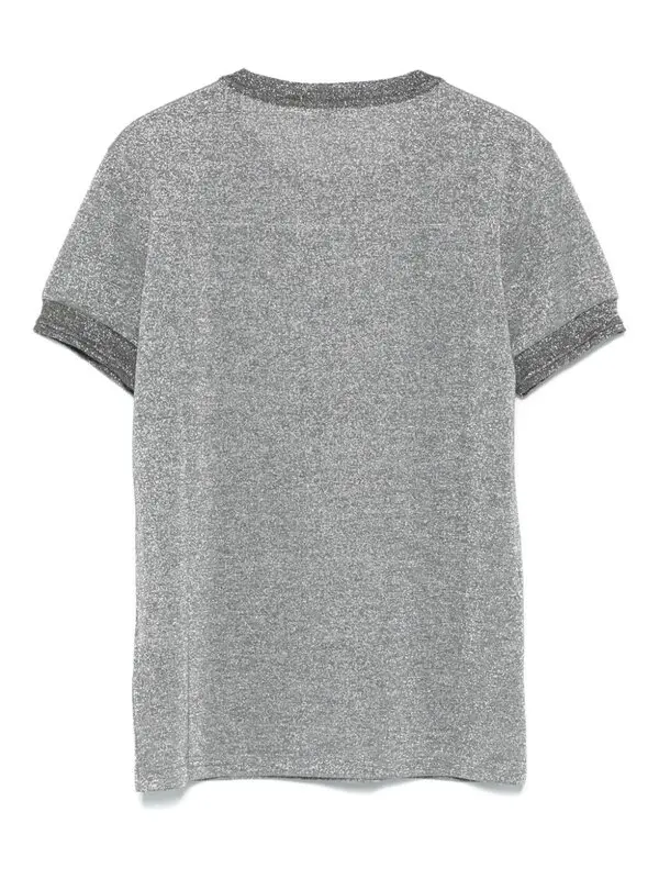 Patrizia Pepe Knitted T-shirt - Grey