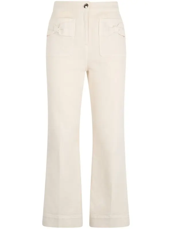 Liu Jo Pressed-crease Trousers