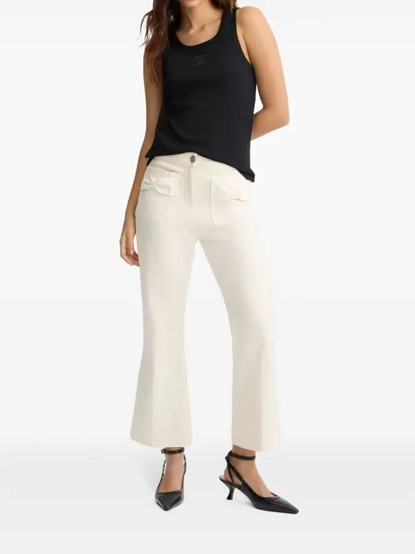 Liu Jo Pressed-crease Trousers