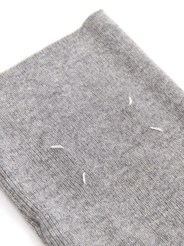 MAISON MARGIELA Four-stitch Wool Scarf