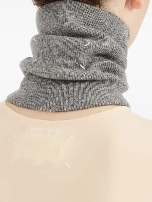 MAISON MARGIELA Four-stitch Wool Scarf