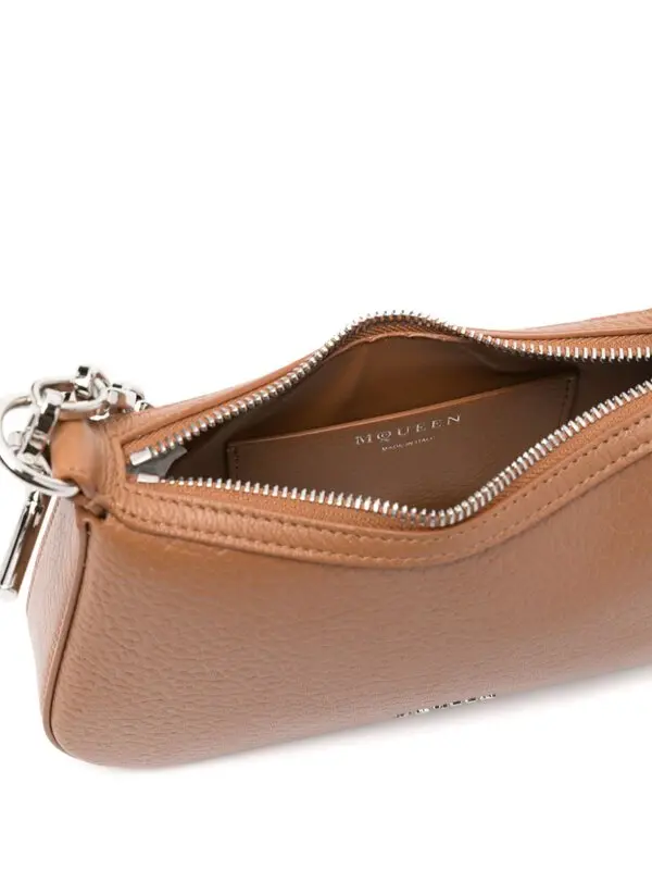 Alexander McQueen Mini T-bar Shoulder Bag - Brown