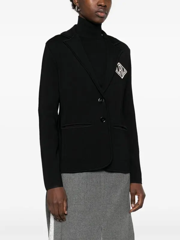 Ralph Lauren Logo-embroidered Blazer