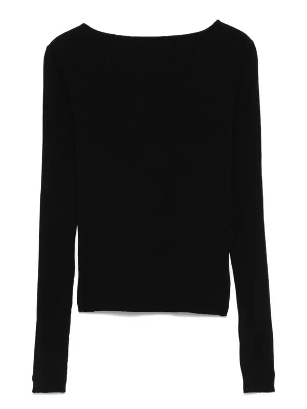 Patrizia Pepe Knot-detailed Jumper