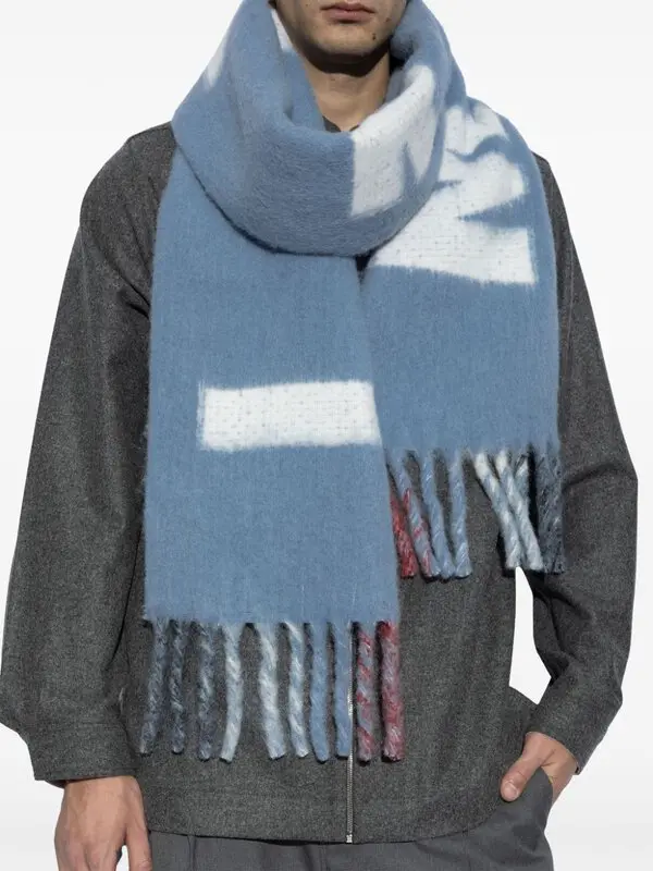 Marni Maxi-logo Scarf