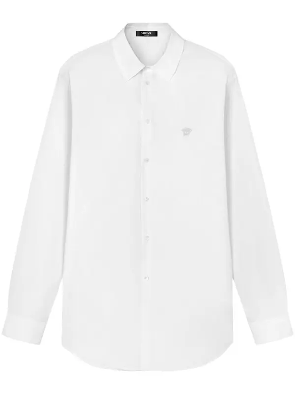 Versace Medusa Embroidered Shirt