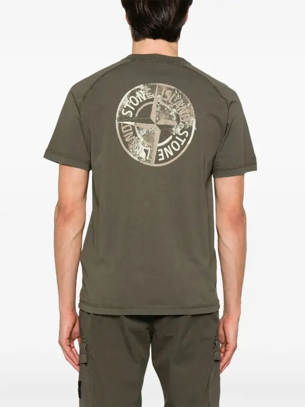 Stone Island Compass-print T-shirt