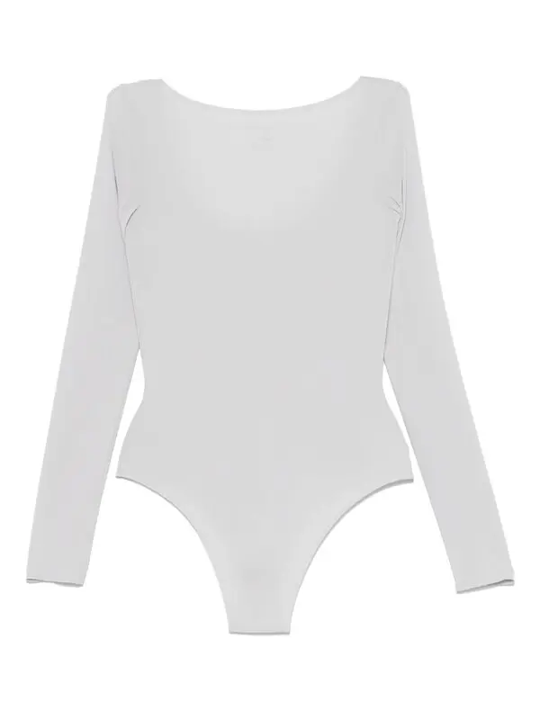 Patrizia Pepe Fly-motif Bodysuit - Grey