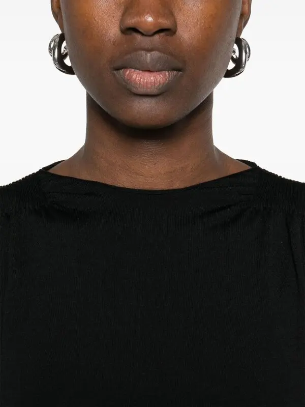 Alexander Wang Ruched Sleeveless Top - Black