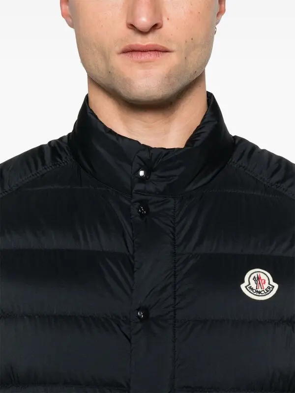 Moncler Barthe Quilted Gilet - Blue