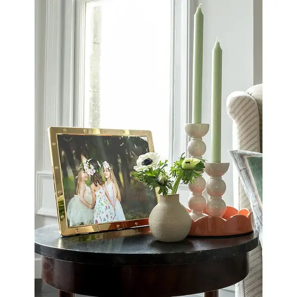 ADDISON ROSS LONDON Scallop Lacquered Tray 21.5cm