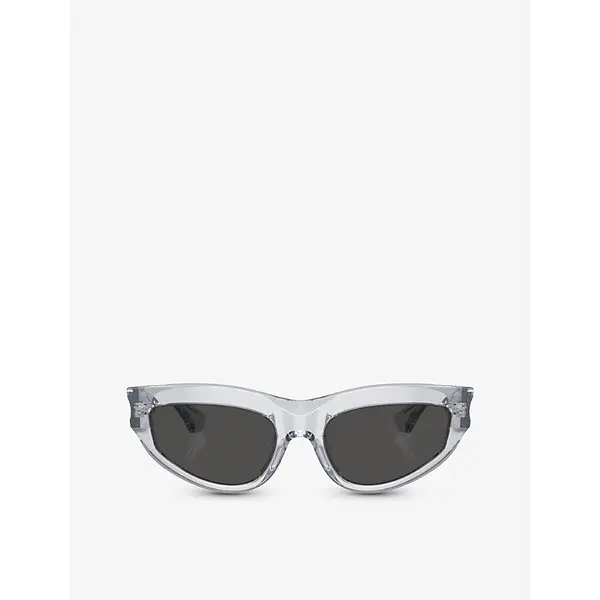 Burberry Be4425u Cat-eye Sunglasses - Grey