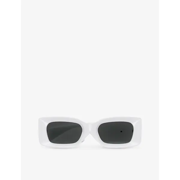 Versace Ve4474u Rectangle Sunglasses - White