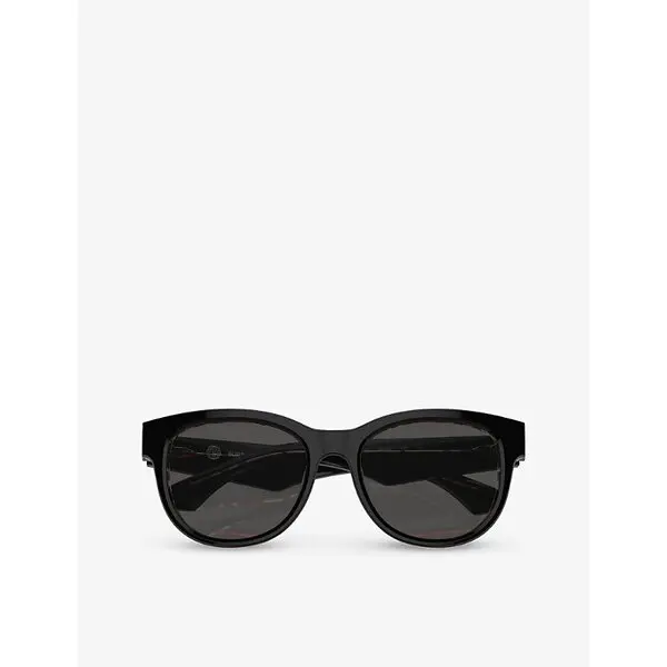 Burberry Be4432u Round-frame Sunglasses - Black