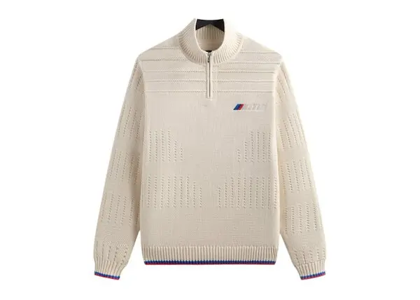 Kith X Bmw Ansel Quarter Zip Sweater