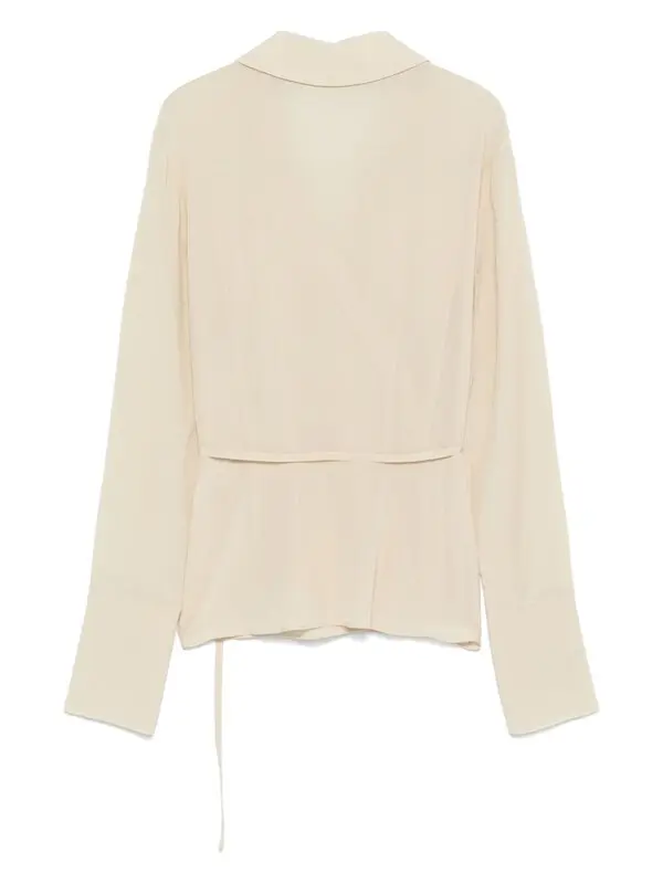 Patrizia Pepe Wrap Blouse