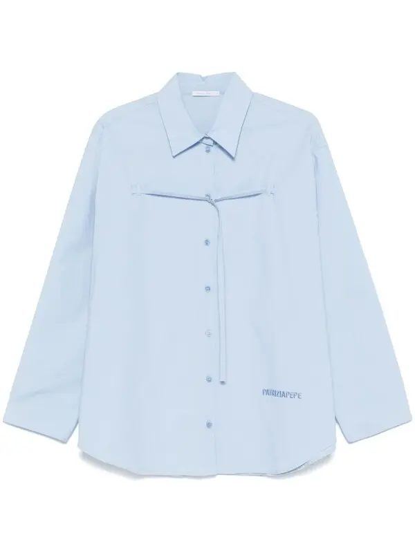 Patrizia Pepe Strap-detail Shirt