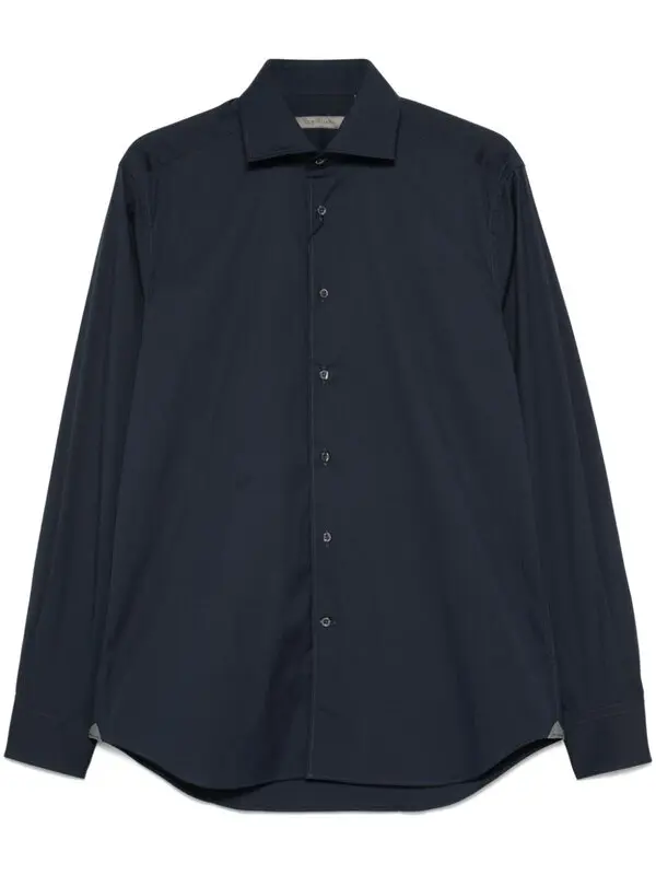 Corneliani Classic-collar Shirt - Blue