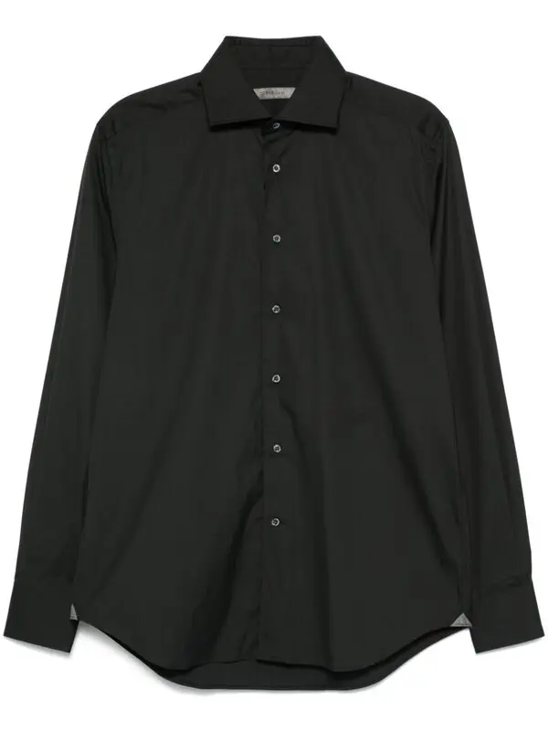 Corneliani Classic-collar Shirt - Black