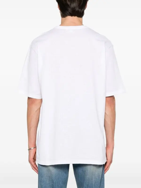 Alexander McQueen Text-print T-shirt - White