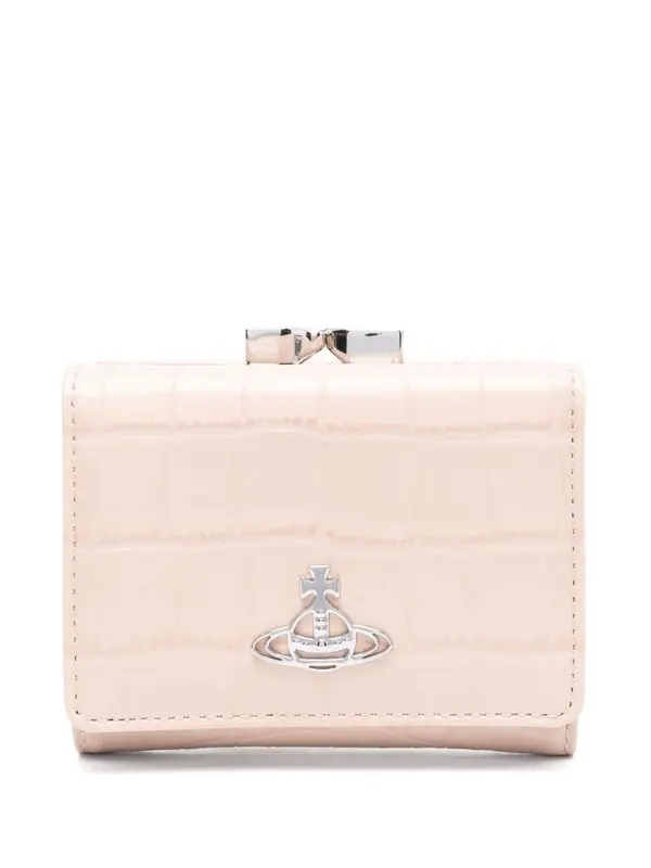 Vivienne Westwood Small Frame Wallet - Neutrals | Editorialist