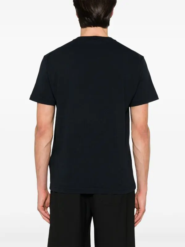 Stone Island Compass-motif T-shirt - Blue