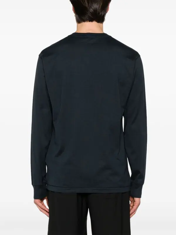 Stone Island Compass-motif T-shirt - Blue