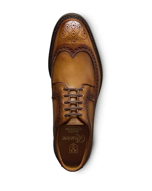 Allen Edmonds Mason Long Wing Derby Dress Shoes - Walnut