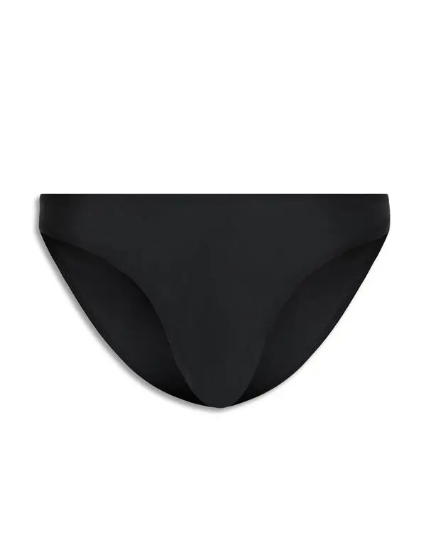 MILLY Margot Bikini Bottom - Black