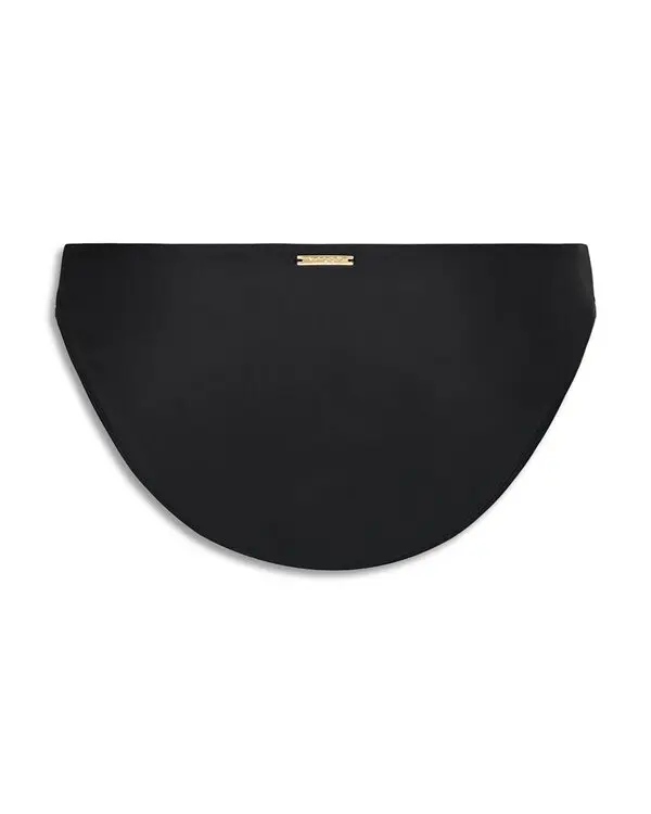MILLY Margot Bikini Bottom - Black