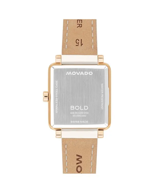 Movado Evolution 2.0 Tank Square Watch