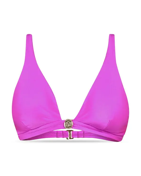 L'Agence Lexi Shimmer Bikini Top - Orchid