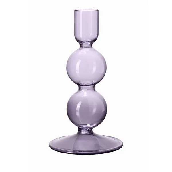 VILLEROY & BOCH Like Home Bubble Candleholder, Small - Lavender