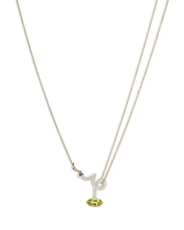 Bea Bongiasca 9k Yellow & Sterling Silver Pendant Necklace - Gold