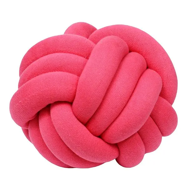 PINK LEMONADE Knot 12 Decorative Pillow - Neon Pink