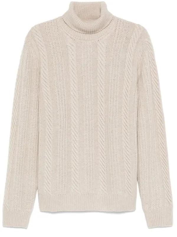 Corneliani Turtleneck Sweater - Neutrals