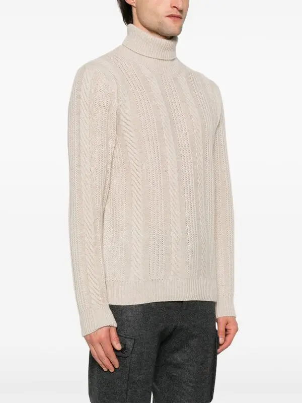Corneliani Turtleneck Sweater - Neutrals