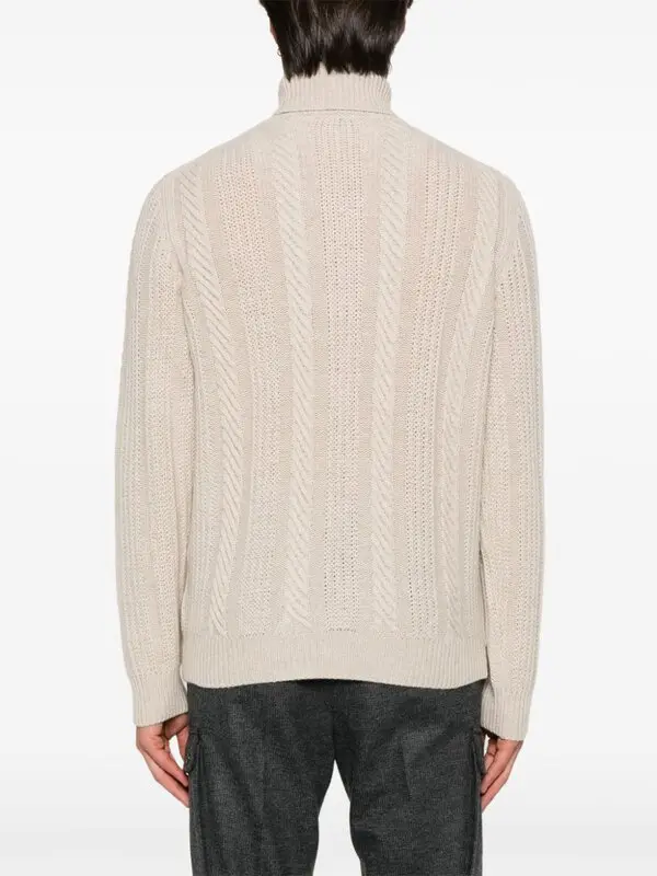 Corneliani Turtleneck Sweater - Neutrals