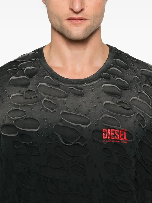 DIESEL® Ripped T-shirt