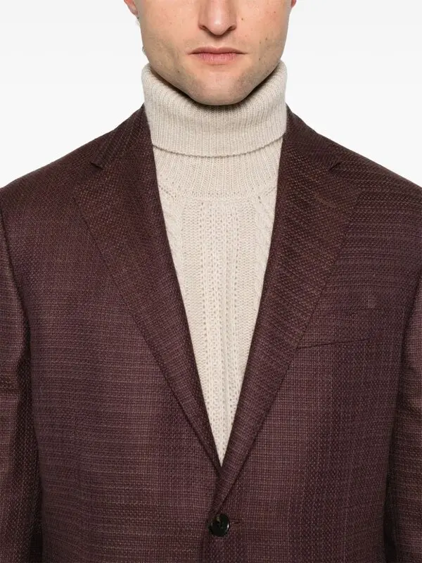 Corneliani Single-breasted Blazer - Red