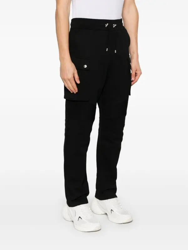 Balmain Ribbed-panel Track Pants
