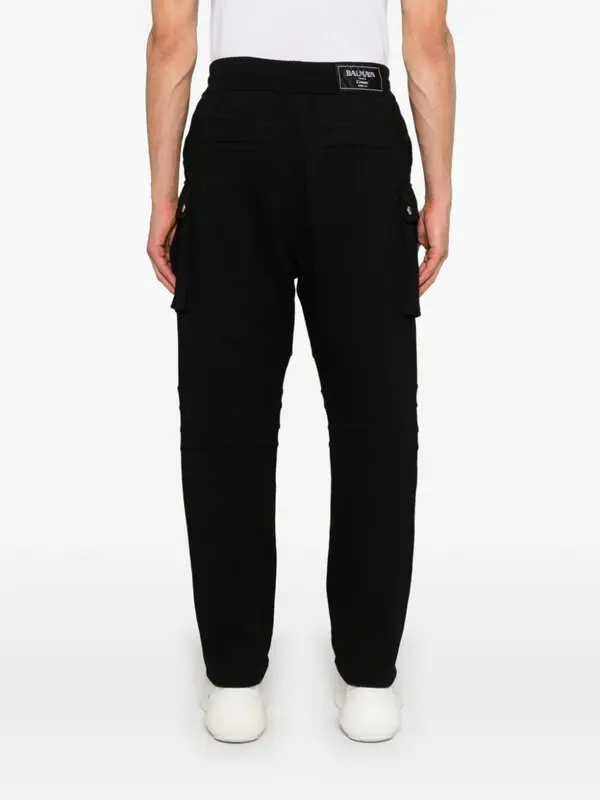 Balmain Ribbed-panel Track Pants