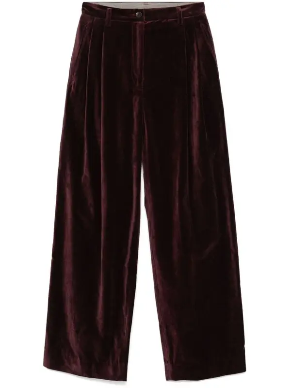 ZIGGY CHEN Velvet Trousers