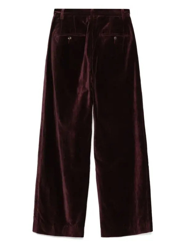 ZIGGY CHEN Velvet Trousers