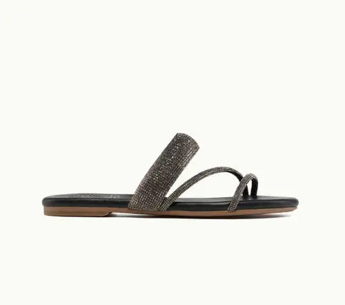 GRACE FOOTWEAR Santorini Sandal - Pewter