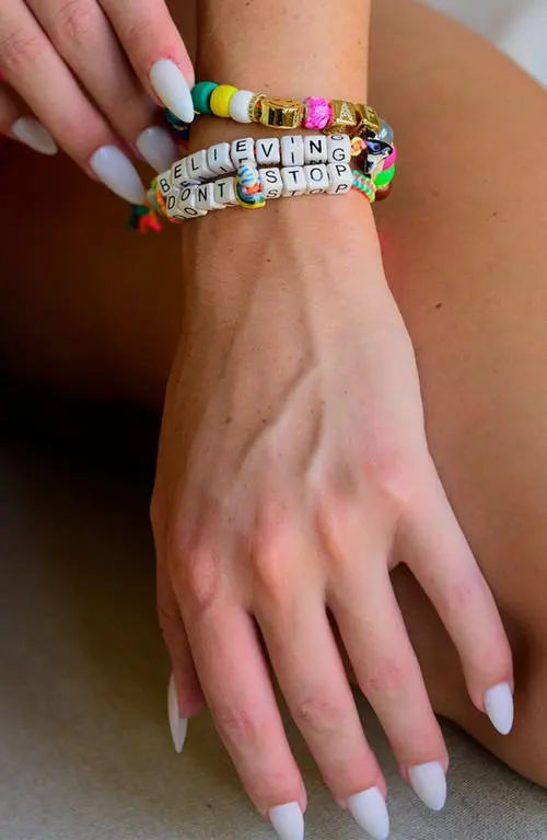 VENESSA ARIZAGA Don't Stop Believing Bracelet