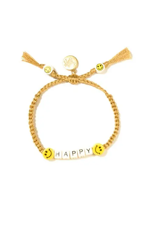 VENESSA ARIZAGA Happy Smile Bracelet - Gold
