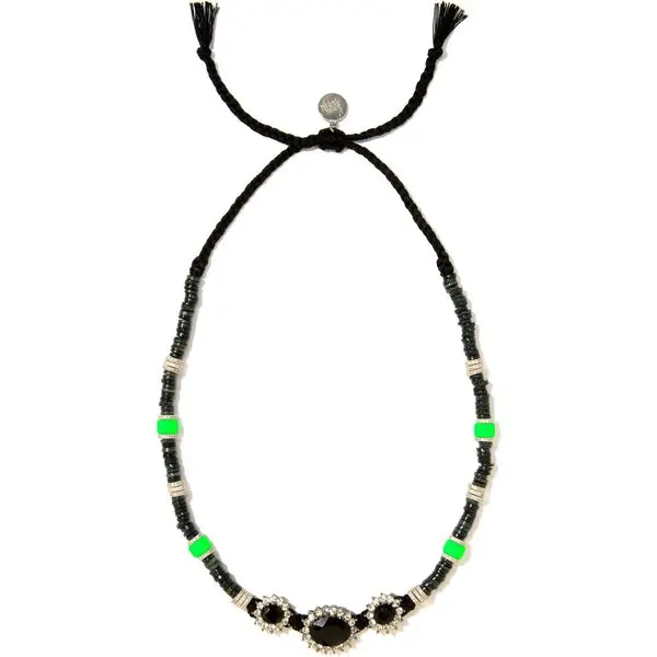 VENESSA ARIZAGA Castaway Necklace - Black