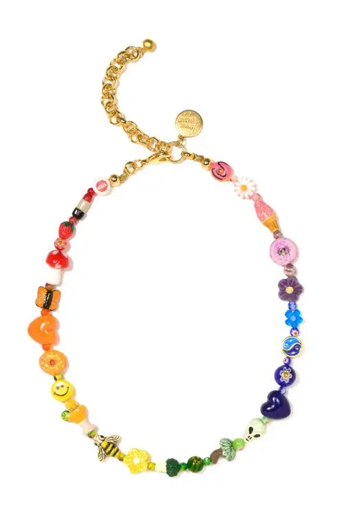 VENESSA ARIZAGA Surprise Necklace - Rainbow