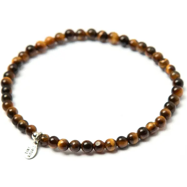 TINY RITUALS Tiger Eye Energy Bracelet - Brown